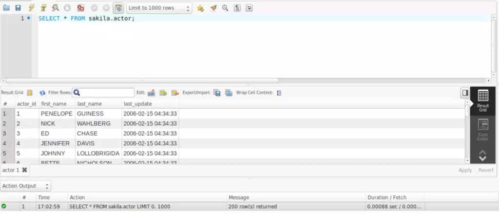 ഉബുണ്ടുവിൽ MySQL വർക്ക്ബെഞ്ച് എങ്ങനെ ഇൻസ്റ്റാൾ ചെയ്യുകയും ഉപയോഗിക്കുകയും ചെയ്യാം 725_23