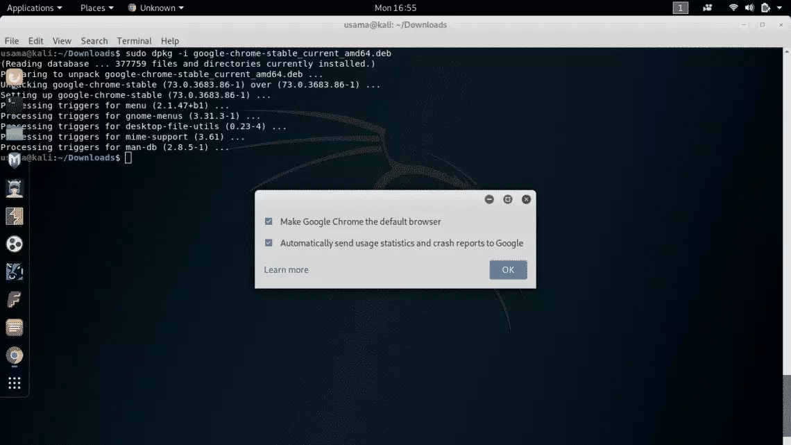 Come aggiungere un utente non root a Kali Linux 7292_7