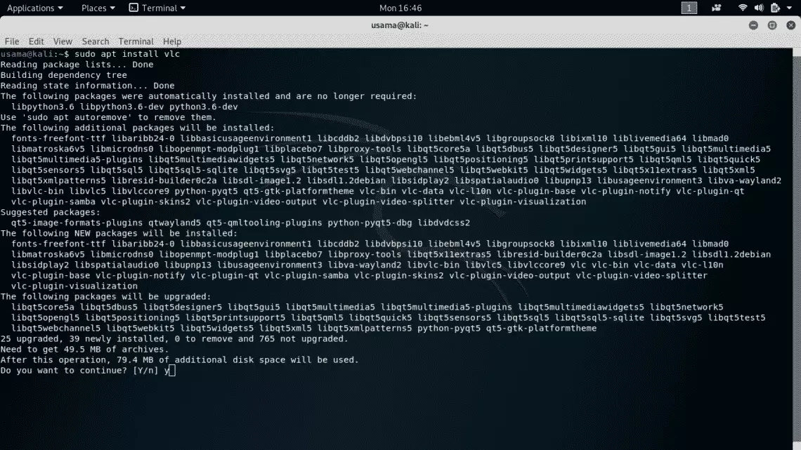 Як додати користувача без права root до Kali Linux 7292_9