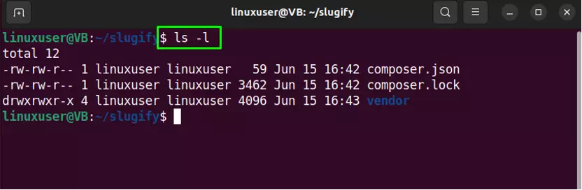 Ahoana ny fametrahana sy fampiasana PHP Composer amin'ny Ubuntu 22.04 72_15