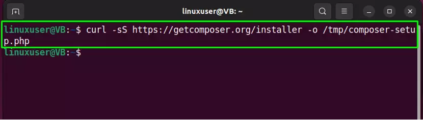 Kako namestiti in uporabljati PHP Composer na Ubuntu 22.04 72_4