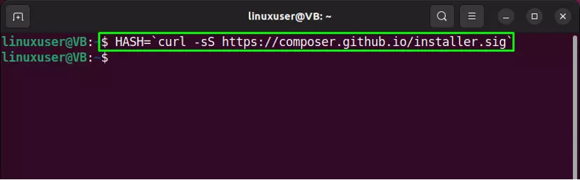 Hoe om PHP Composer op Ubuntu 22.04 te installeer en te gebruik 72_5