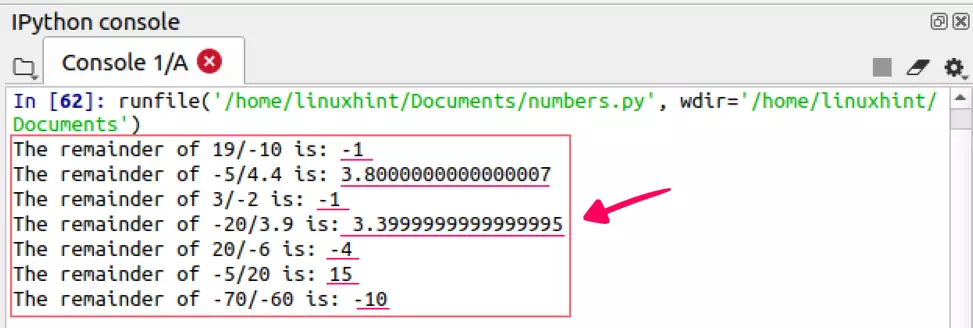 Kepiye carane modulo ing Python? 7303_3