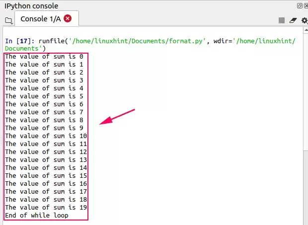 Python while Loop 7316_2