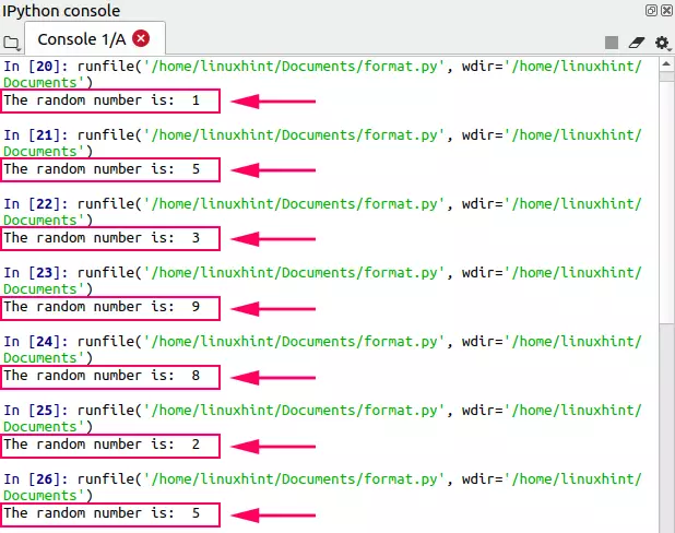 Python Random Number Generation 7318_2