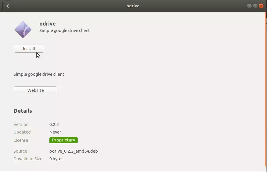 Como instalar e usar o ODrive com o Ubuntu 731_3