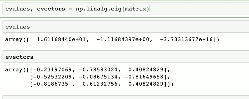 Python: Vectors, Matrices en Arrays mei NumPy 7324_7