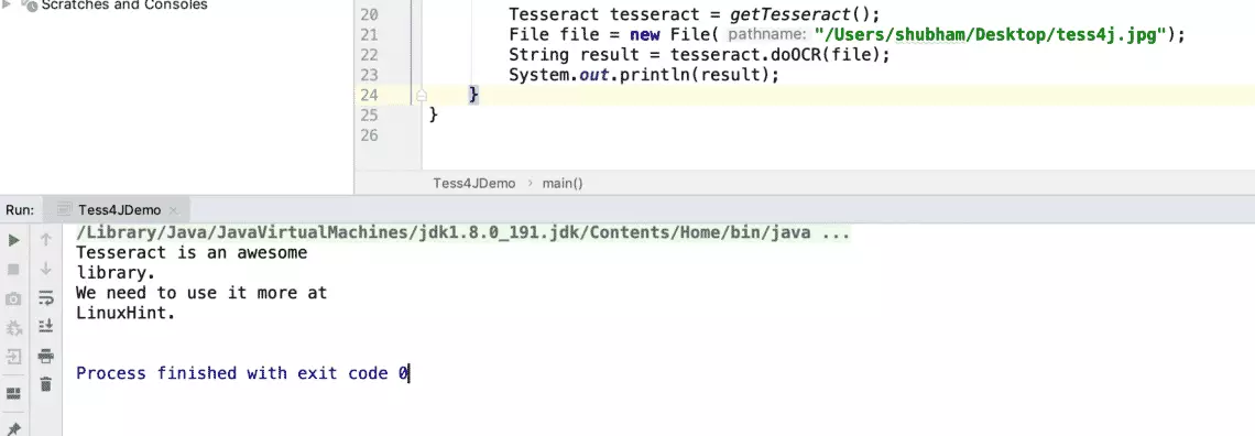 Tutorial sa Tess4J kasama ang Maven At Java 7326_3