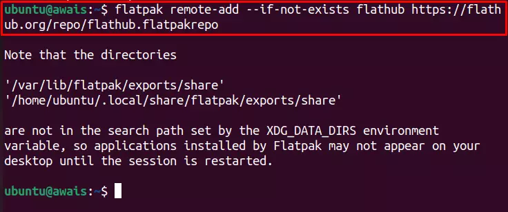 Comment installer et utiliser Flatpak sur Ubuntu 22.04 7346_5