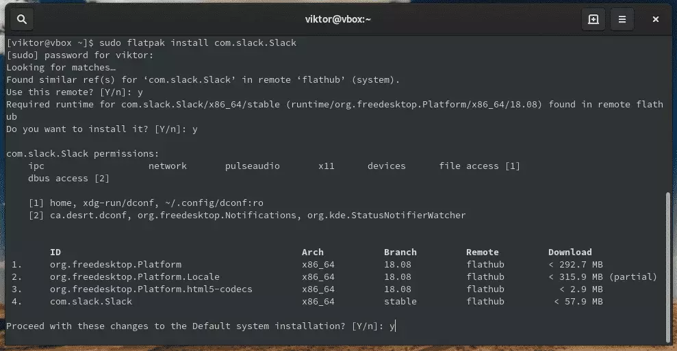 របៀបដំឡើង Slack នៅលើ Arch Linux 7391_26