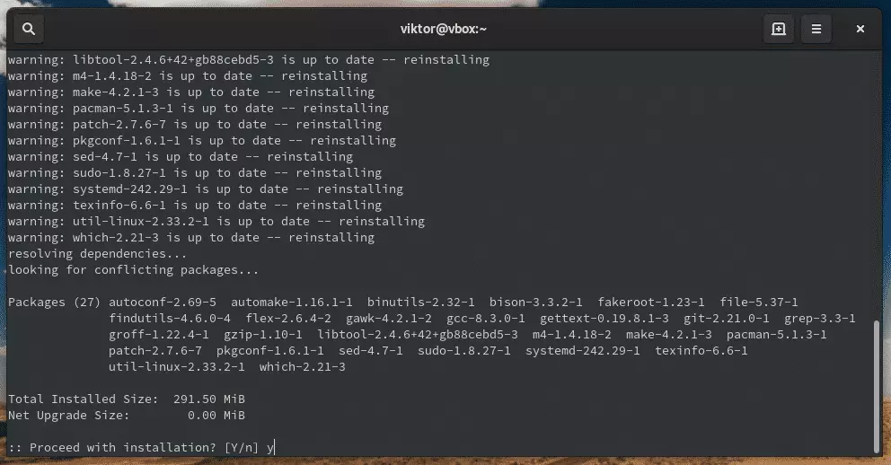 របៀបដំឡើង Slack នៅលើ Arch Linux 7391_3