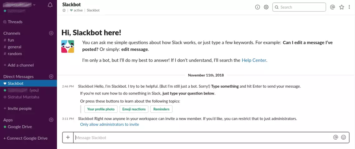 Kā instalēt Slack operētājsistēmā Arch Linux 7391_35