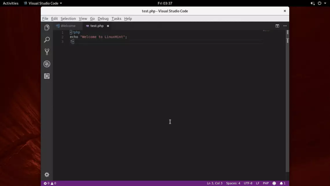 Visual Studio Code Arch Linux ස්ථාපනය කරන්න 7397_22