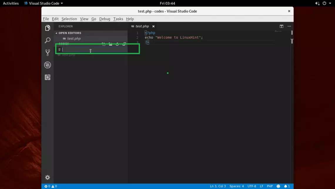 Visual Studio Code Arch Linux ස්ථාපනය කරන්න 7397_28