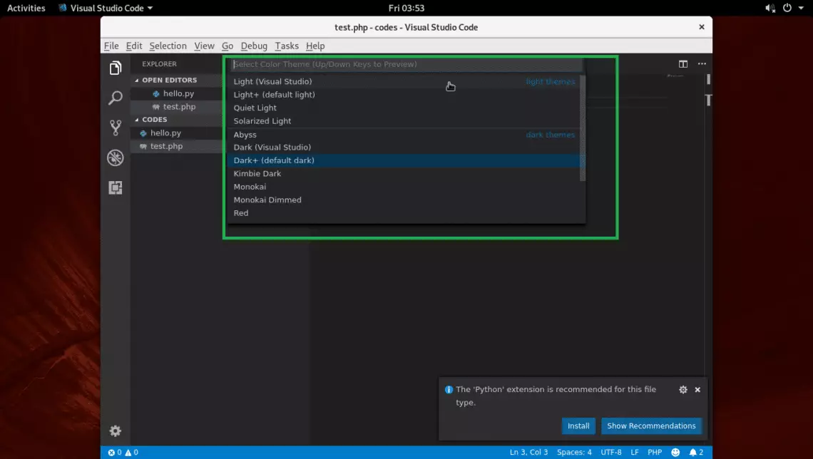 Shyiramo Visual Studio Code Arch Linux 7397_33