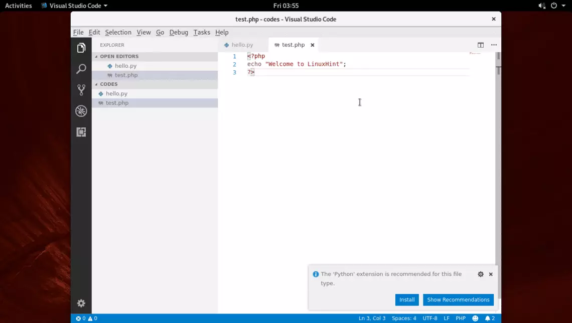 Namestite Visual Studio Code Arch Linux 7397_34