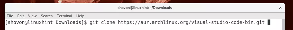 Visual Studio Code Arch Linux ස්ථාපනය කරන්න 7397_7