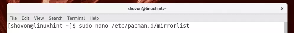 Wéi Update de Pacman Datenbanken op Arch Linux 7404_3
