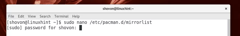 Meriv çawa Daneyên Pacman-ê li ser Arch Linux-ê nûve dike 7404_4