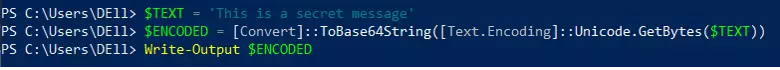 Yadda ake yin Base64 Encoding da Decoding a PowerShell? 7421_3