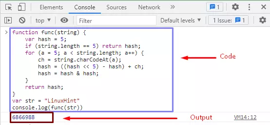 JavaScript හැෂ්() ශ්‍රිතය | පැහැදිලි කළා 7426_2