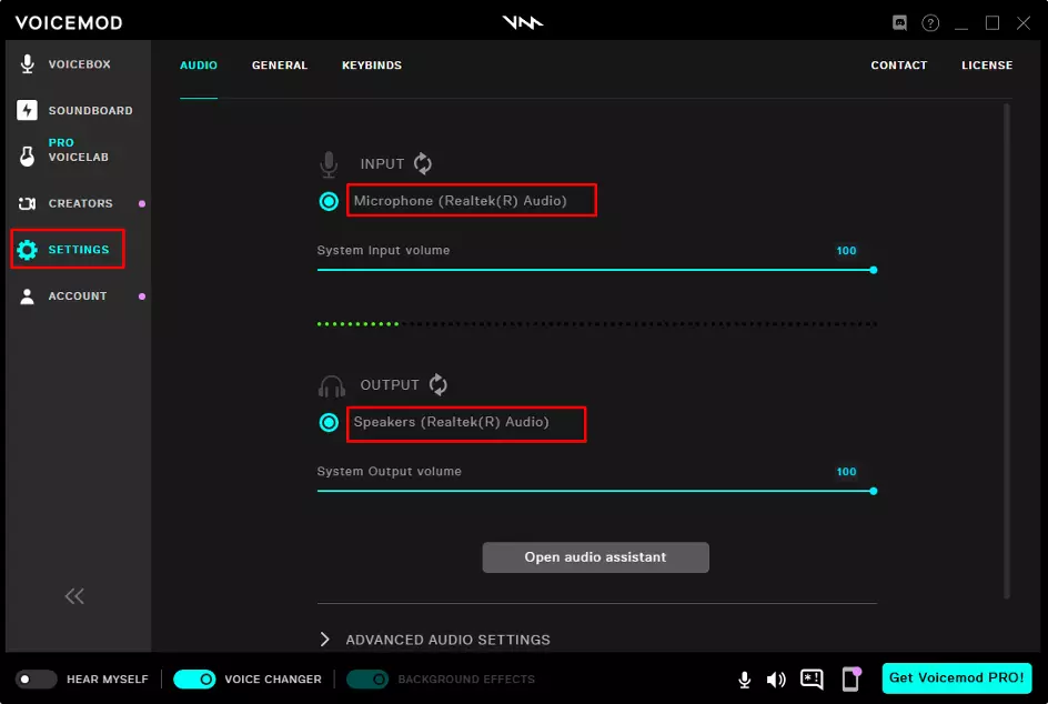 डिस्कॉर्ड डेस्कटॉप पर VOICEMOD का उपयोग कैसे करें 742_17