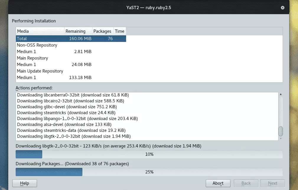 Oýun oýnamak üçin OpenSUSE-de bug guruň 7430_8