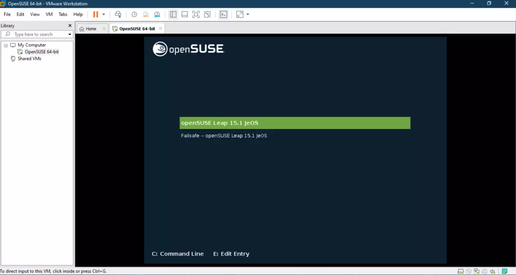 Faʻafefea ona faʻapipiʻi ma faʻapipiʻi OpenSUSE JeOS 7431_32