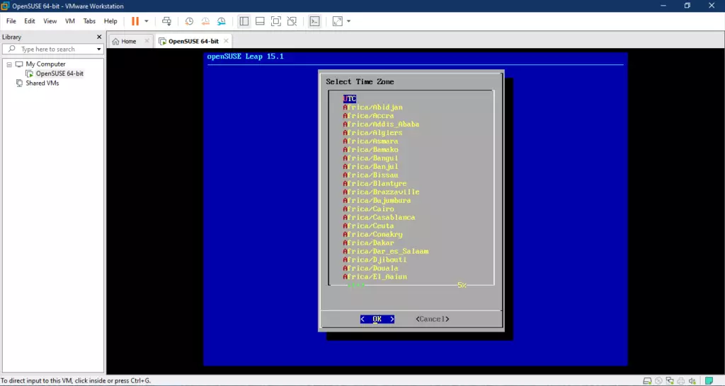 Ahoana ny fametrahana sy fanamafisana ny OpenSUSE JeOS 7431_35