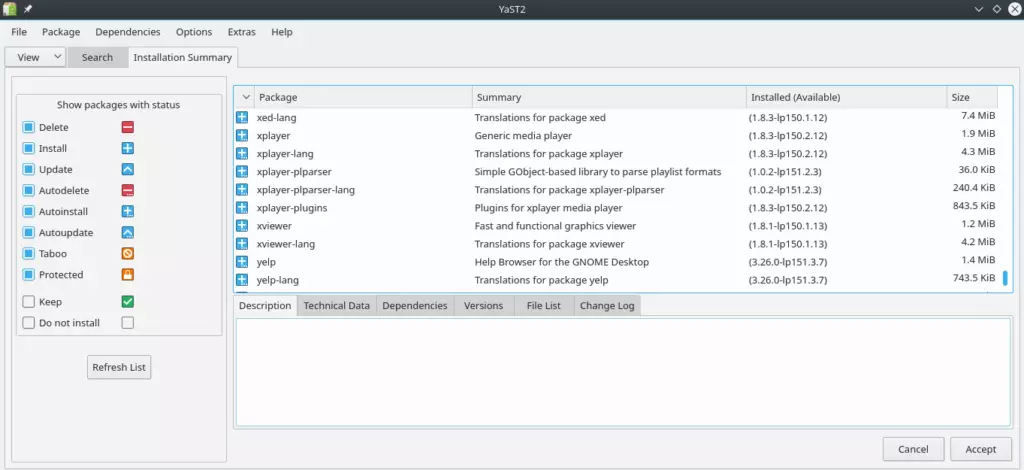 Ganti menyang Desktop Cinnamon ing OpenSUSE 7434_10