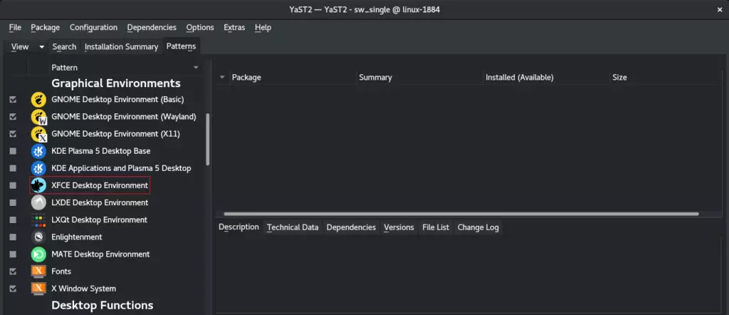 Instalatu XFCE OpenSUSE-n 7435_6