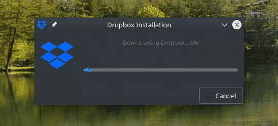 Ki jan yo enstale epi sèvi ak Dropbox sou OpenSUSE 7437_4