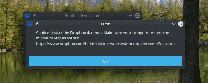 Ki jan yo enstale epi sèvi ak Dropbox sou OpenSUSE 7437_5