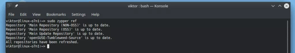 Kā lietot OpenSUSE pakotņu pārvaldnieku 7438_4