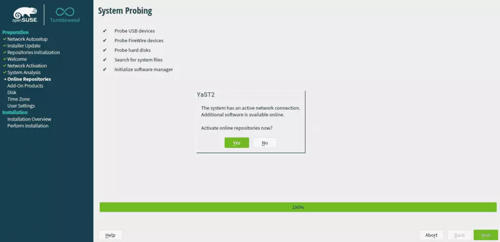 OpenSUSE-ni qanday o'rnatish kerak 7439_9