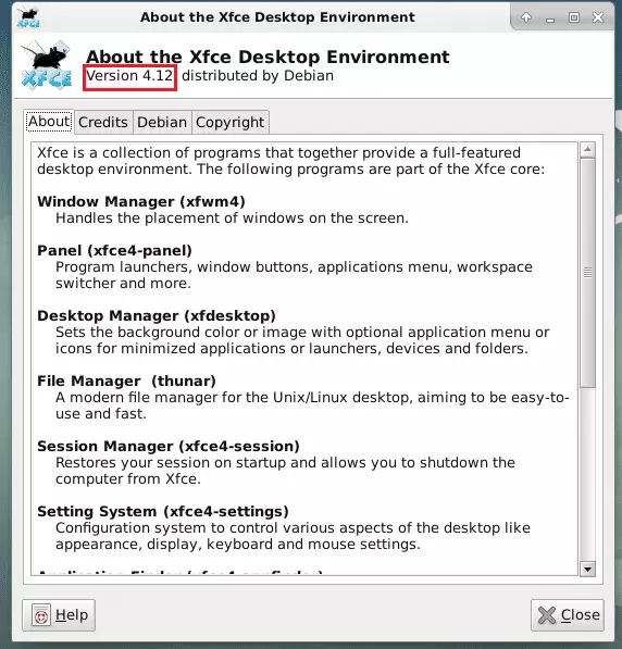 Instaloni XFCE Desktop në Debian 9 Stretch 7445_15