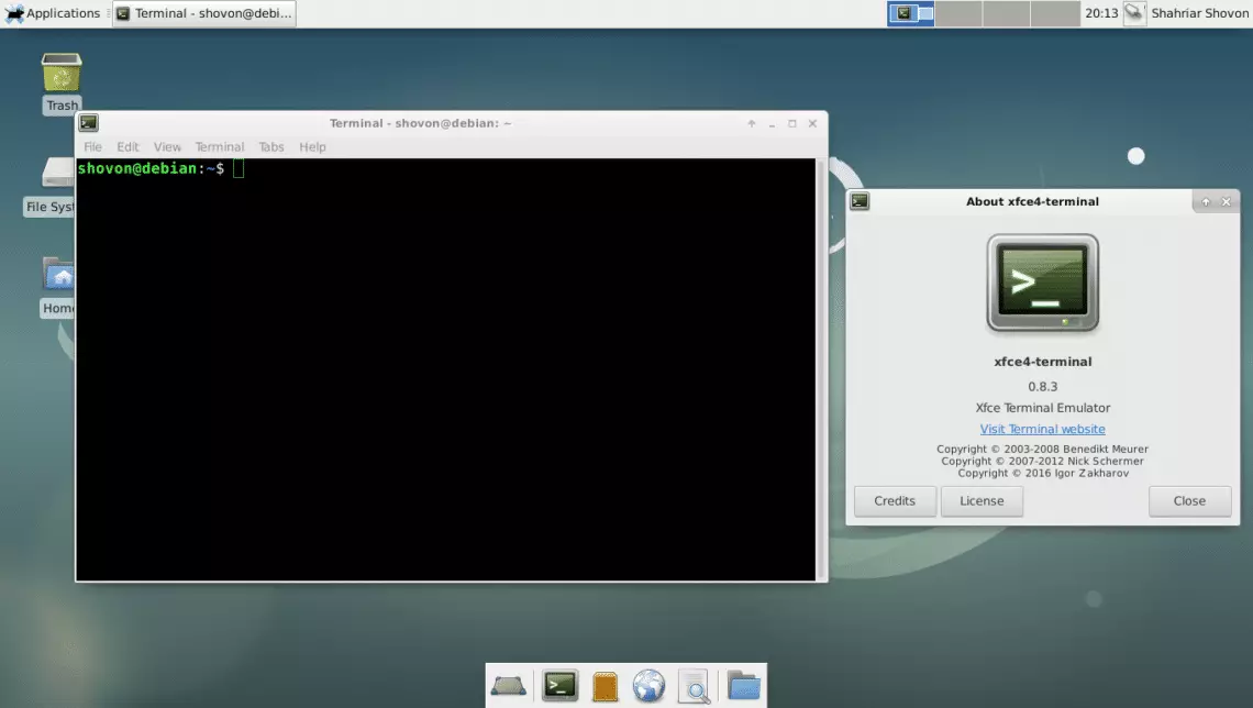 在 Debian 9 Stretch 上安装 XFCE 桌面 7445_19