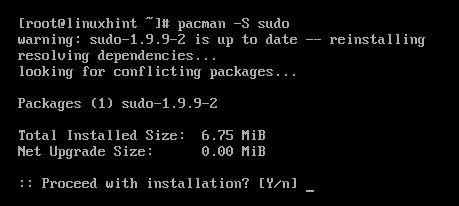 ਆਰਕ ਲੀਨਕਸ 'ਤੇ XFCE 4 ਡੈਸਕਟਾਪ ਵਾਤਾਵਰਣ ਨੂੰ ਸਥਾਪਿਤ ਕਰੋ 7446_9