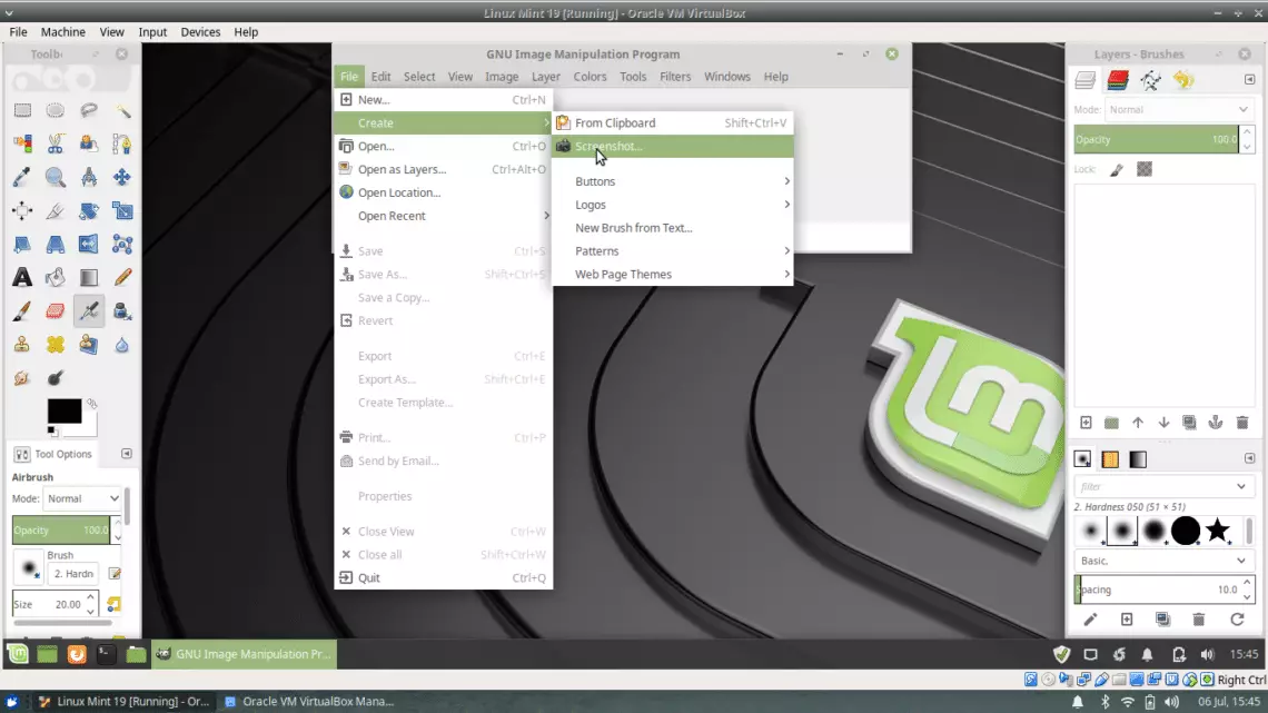 Linux Mint 19-da skrinşotlary nädip almaly 7456_7