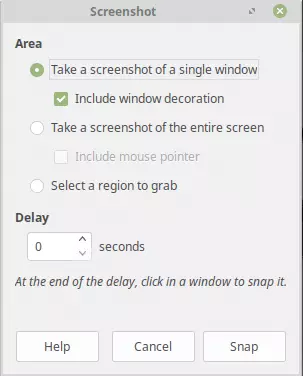 Ako robiť snímky obrazovky v systéme Linux Mint 19 7456_8