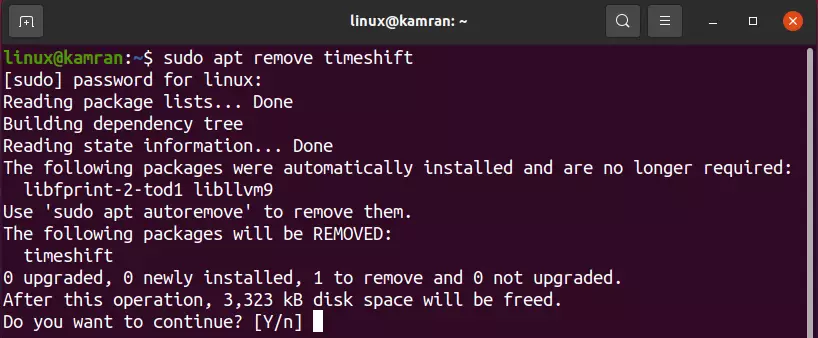 Камдык көчүрмөнү сактоо үчүн Linux TimeShift 7459_13