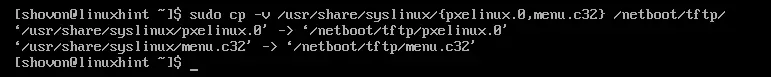 پیکربندی سرور بوت شبکه PXE در CentOS 7 7471_15