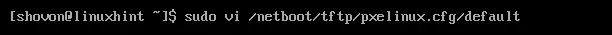 Konfigurácia PXE Network Boot Server na CentOS 7 7471_31