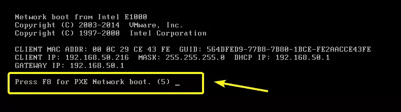 Konfigurácia PXE Network Boot Server na CentOS 7 7471_40