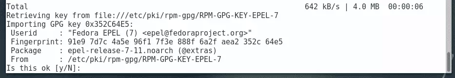 Giunsa ang Pag-setup sa usa ka FTP Server nga adunay ProFTPd sa CentOS 7 7472_9