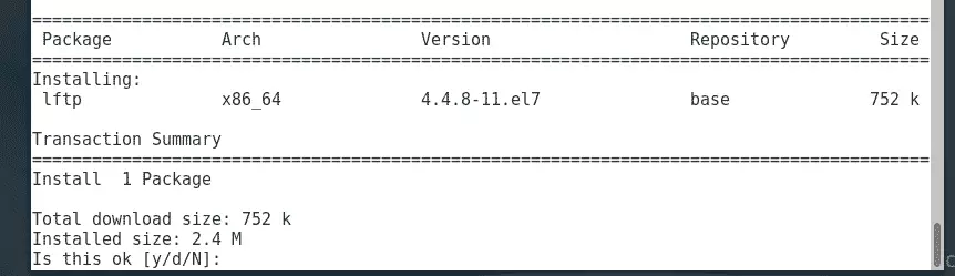 Giunsa ang Pag-setup sa usa ka FTP Server nga adunay vsftpd sa CentOS 7 7473_15