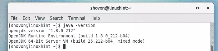 Giunsa ang Pag-install sa JDK 12 sa CentOS 7 7475_24