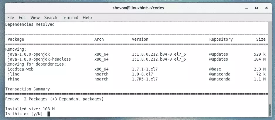 Cara Memasang JDK 12 pada CentOS 7 7475_26