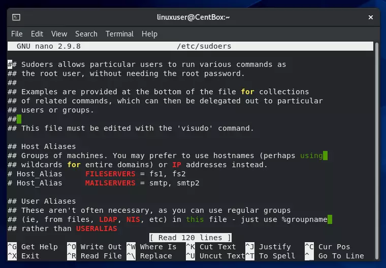 CentOS 8에서 Sudoers에 사용자를 추가하는 방법 7480_5