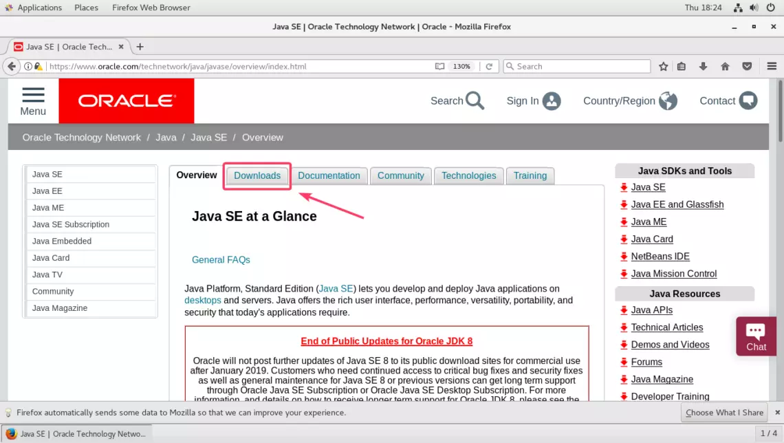 CentOS 7 گە Oracle JDK 11 نى قاچىلاڭ 7487_1